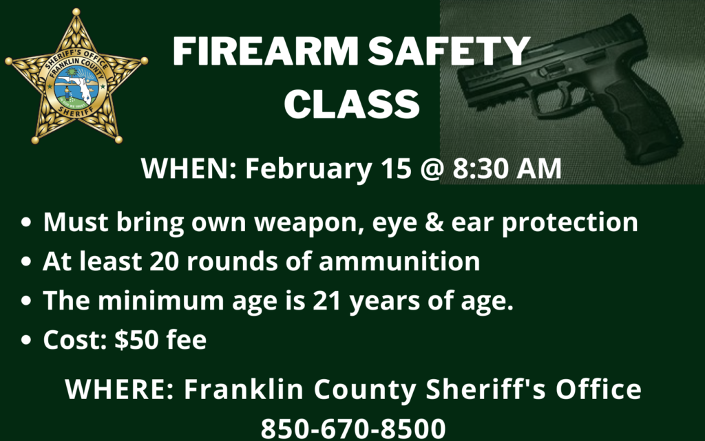 February Firearms Safety Class - FranklinSheriff.com